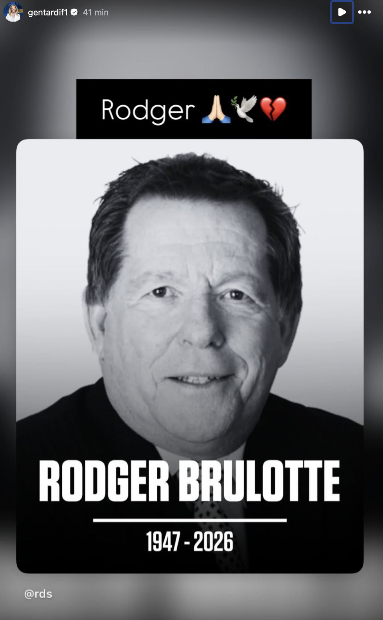 Une pluie d’hommages pour Roger Brulotte
