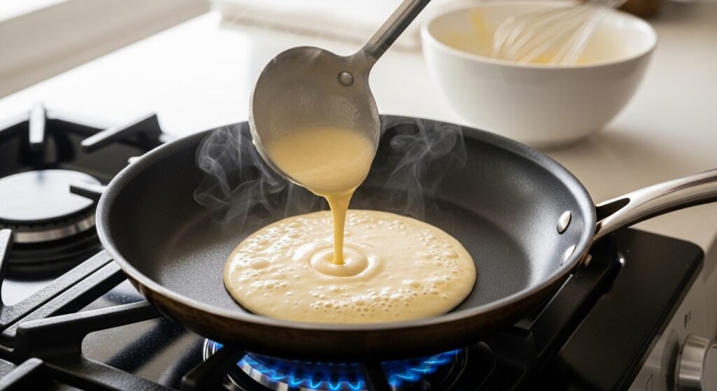 Fluffy one serving protein pancakes that make healthy eating effortless
