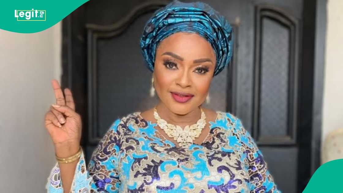 Moment actress Toyosi Adesanya appreciated husband after they welcomed ...