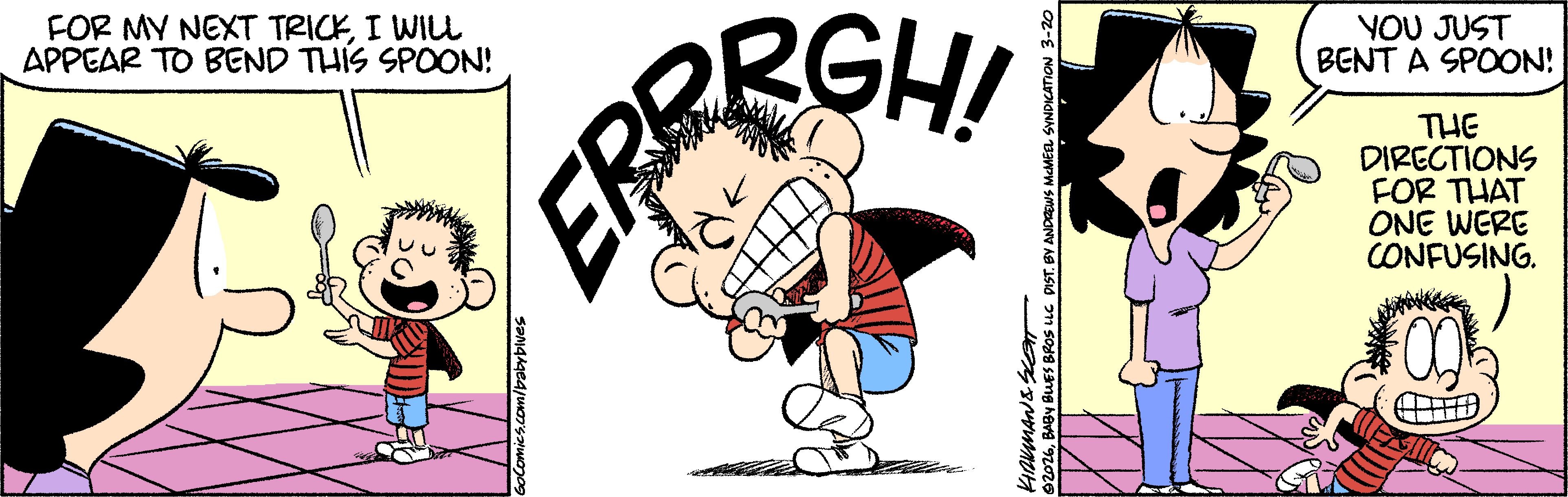 Baby Blues by Rick Kirkman and Jerry Scott