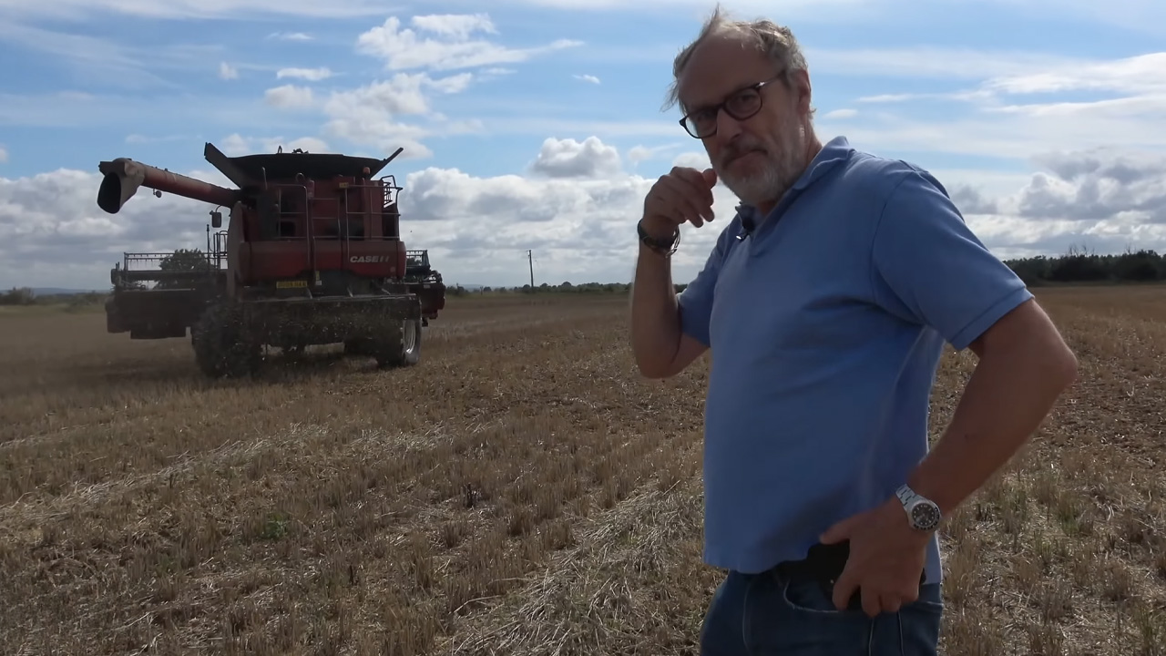 What happens after harvest ends on farm?