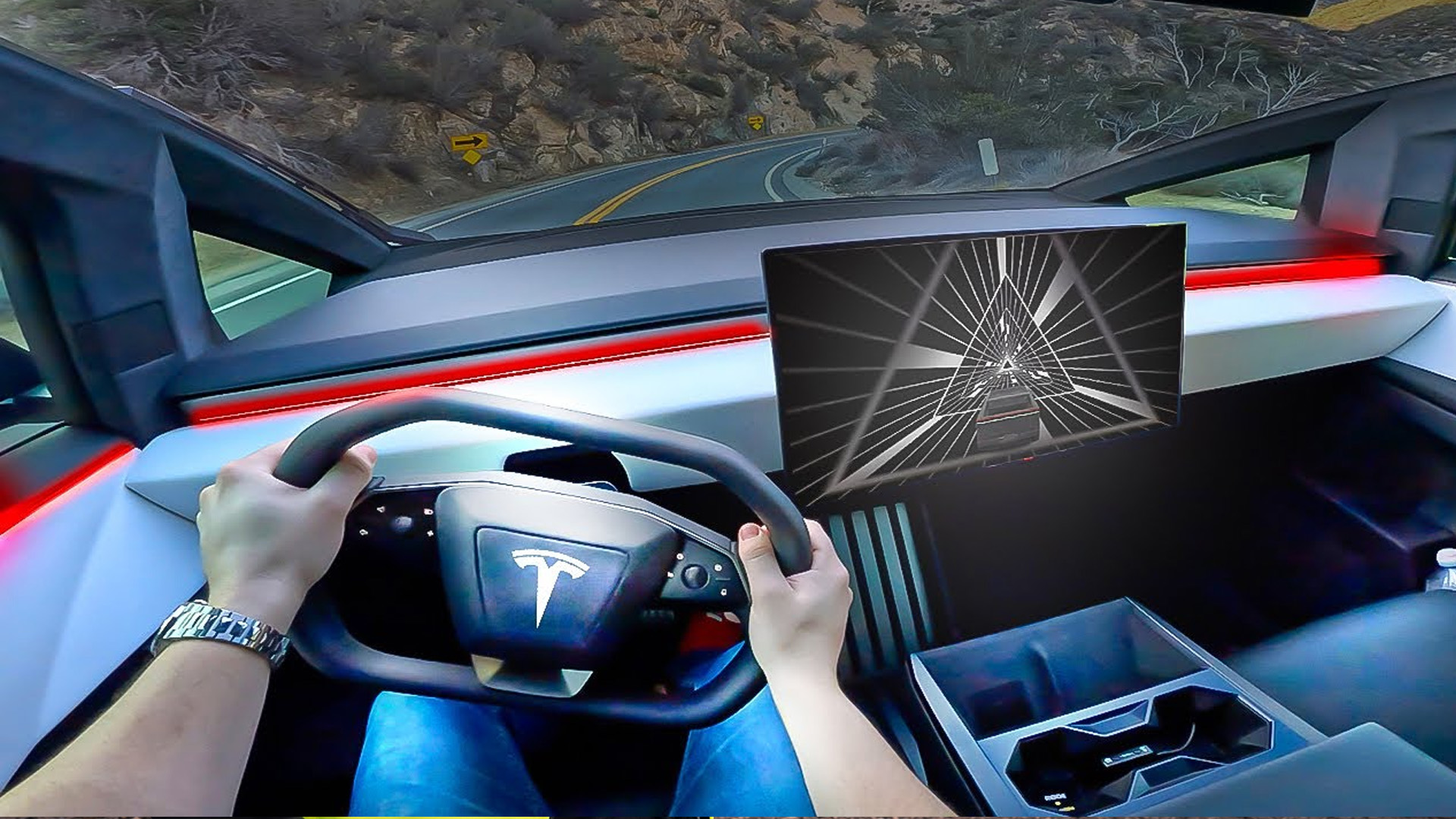 Experience the Tesla Cybertruck from the driver’s seat