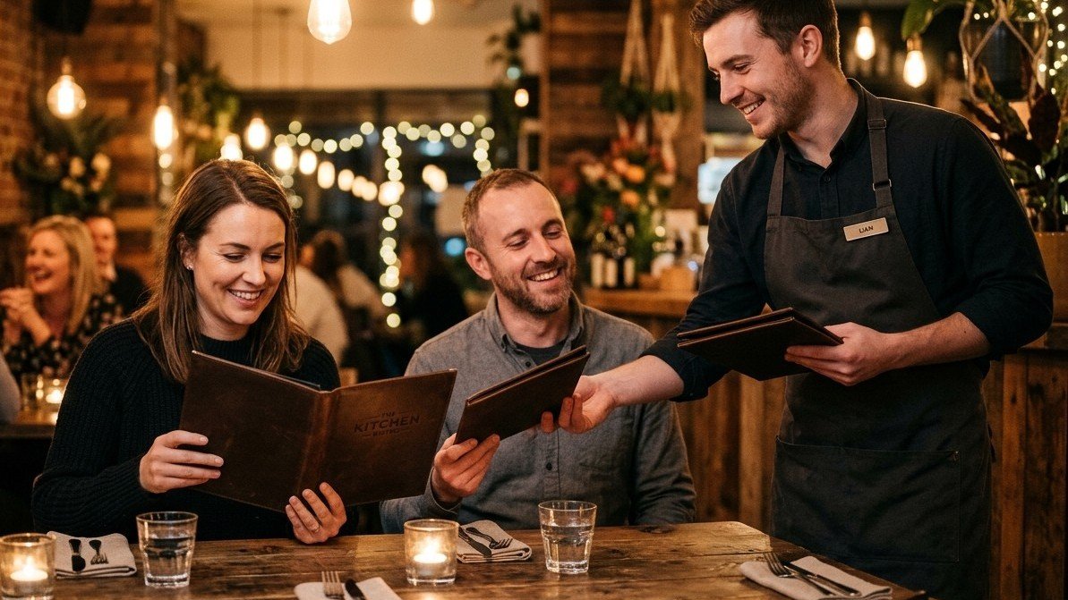 What waiters notice first when you open menus might surprise you