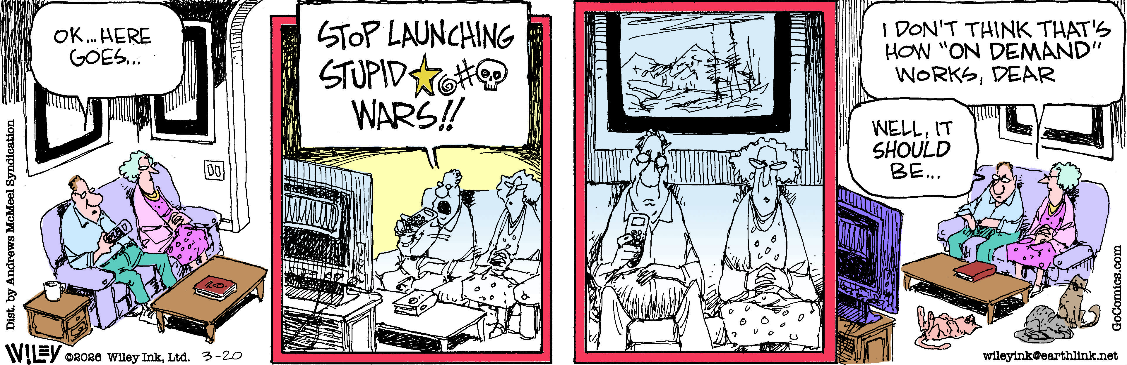 Non sequitur by Wiley Miller