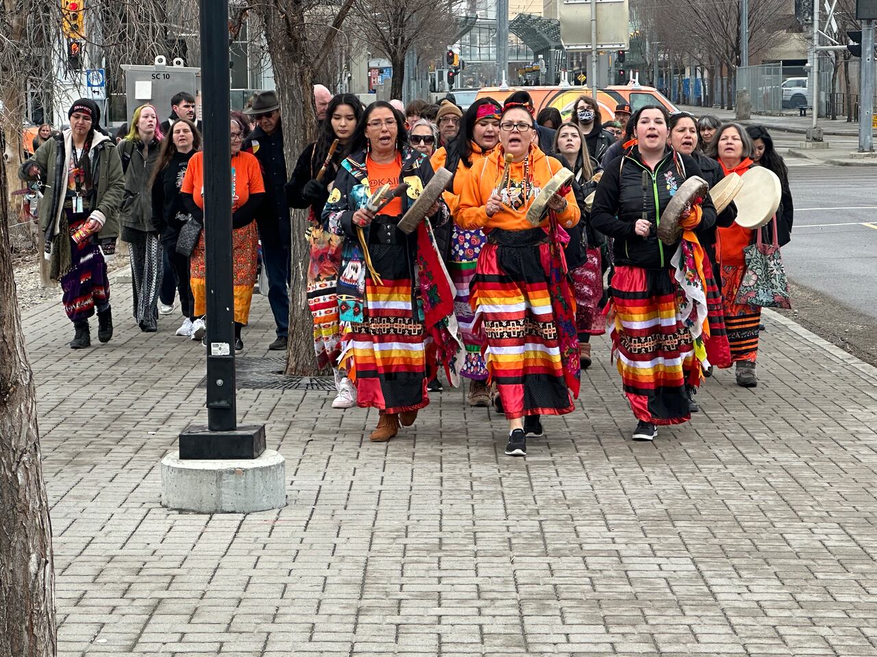 Ceremony moves spirit of Calgary's residential school memorial to ...