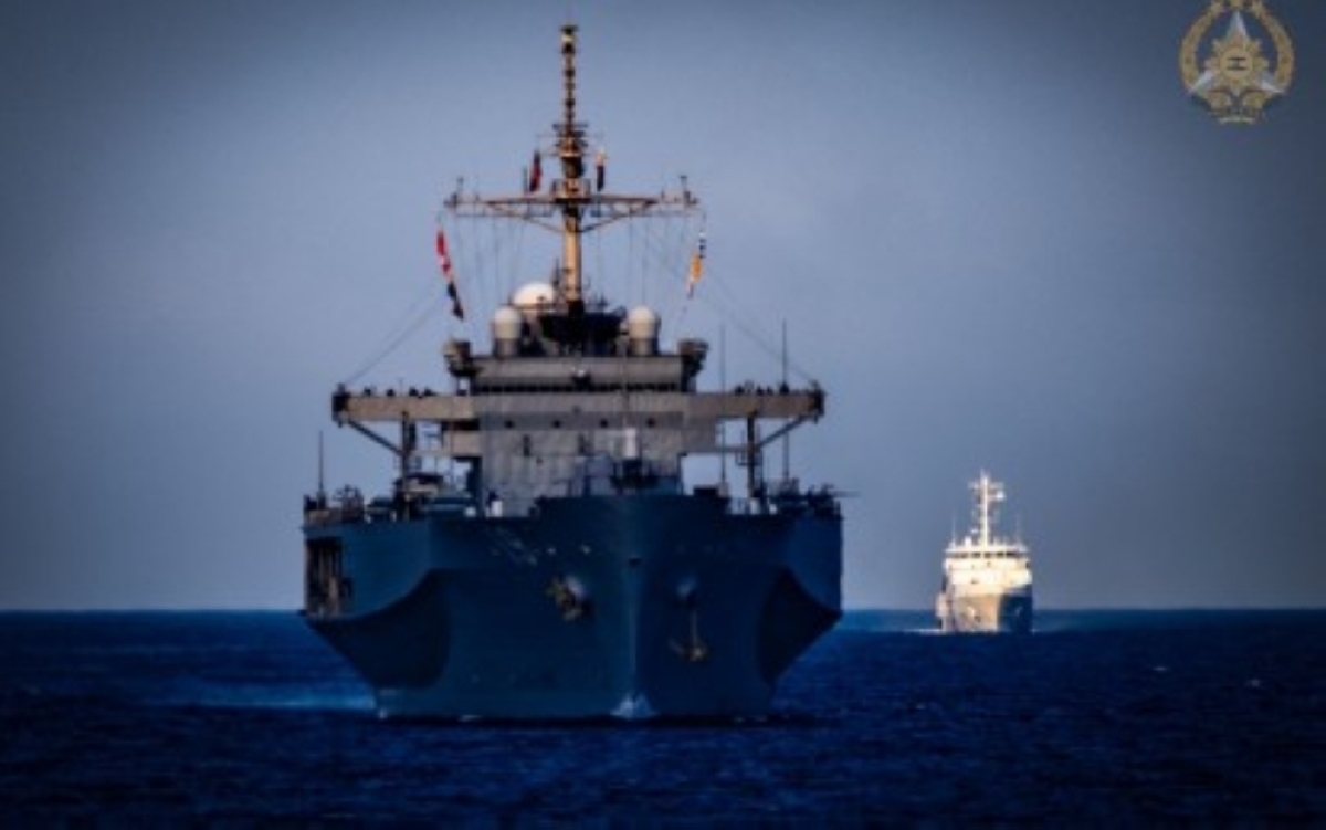 Naval exercises held in Manila Bay, Bataan