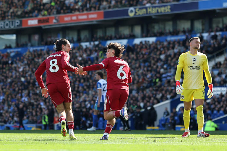 Brighton 2-1 Liverpool: Welbeck at the double to stun Reds - Live