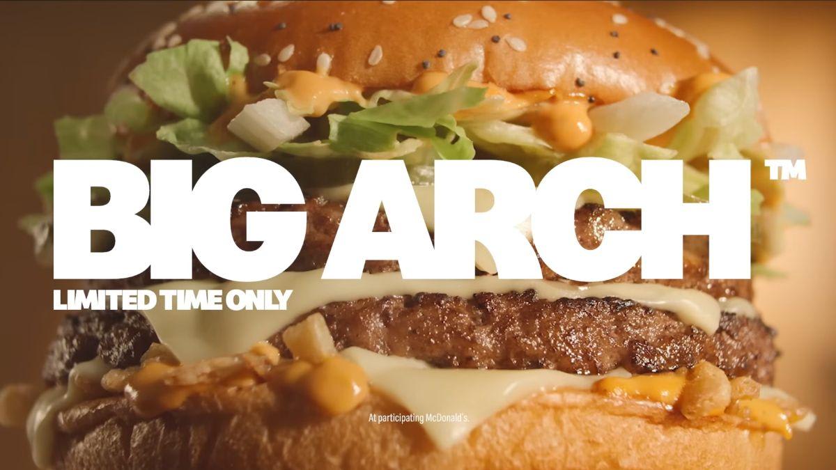 McDonald's Big Arch Burger Ignites Debate Over Supersized Trends ...