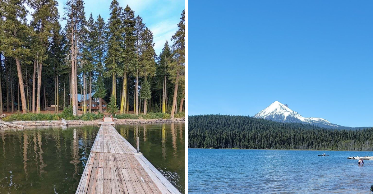 This magical spot in Oregon is where the lake and forest feel like one