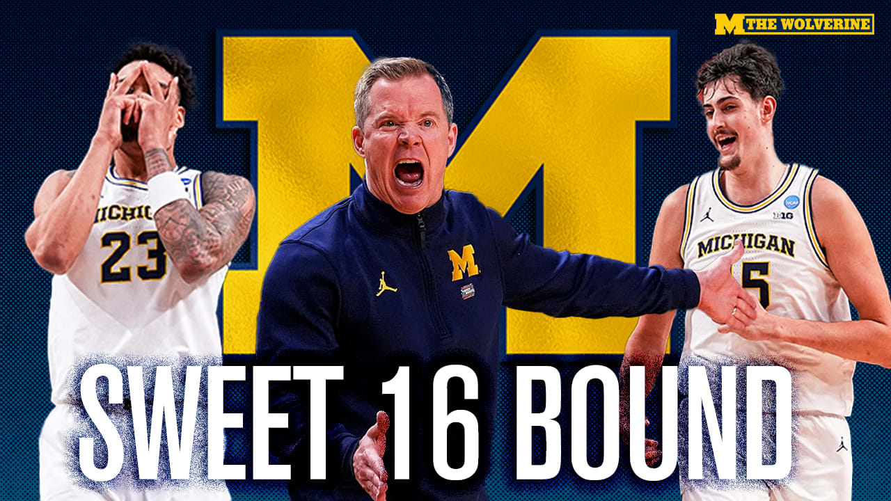 The Wolverine Basketball Show: Sweet 16 bound! Reacting to Michigan’s ...