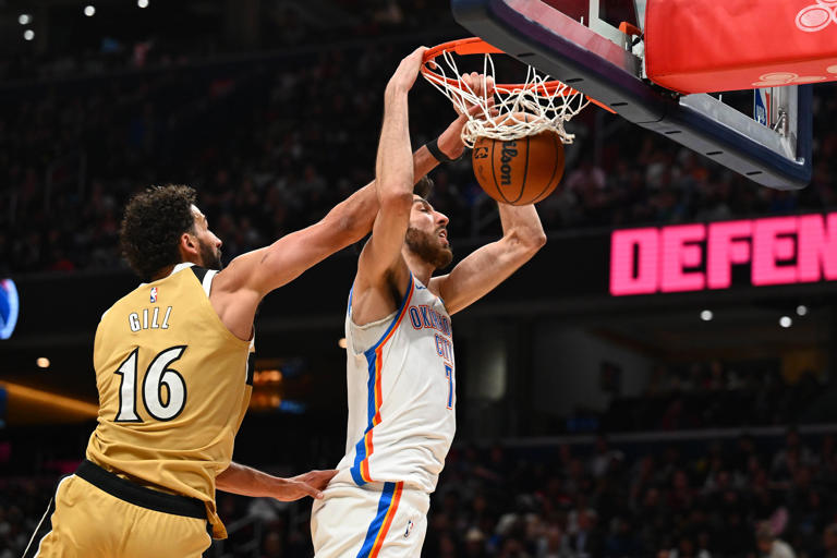 Photos: Best images from Thunder's 132-111 win over Wizards