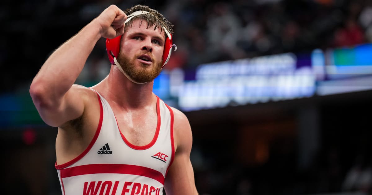 NC State’s Isaac Trumble claims heavyweight national championship