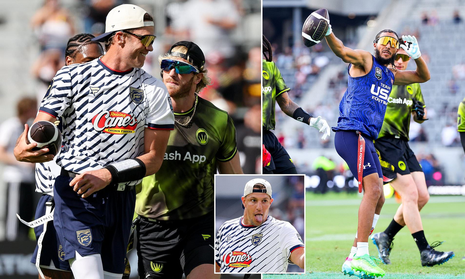 Tom Brady, NFL stars and Logan Paul get humbled by Team USA flag ...