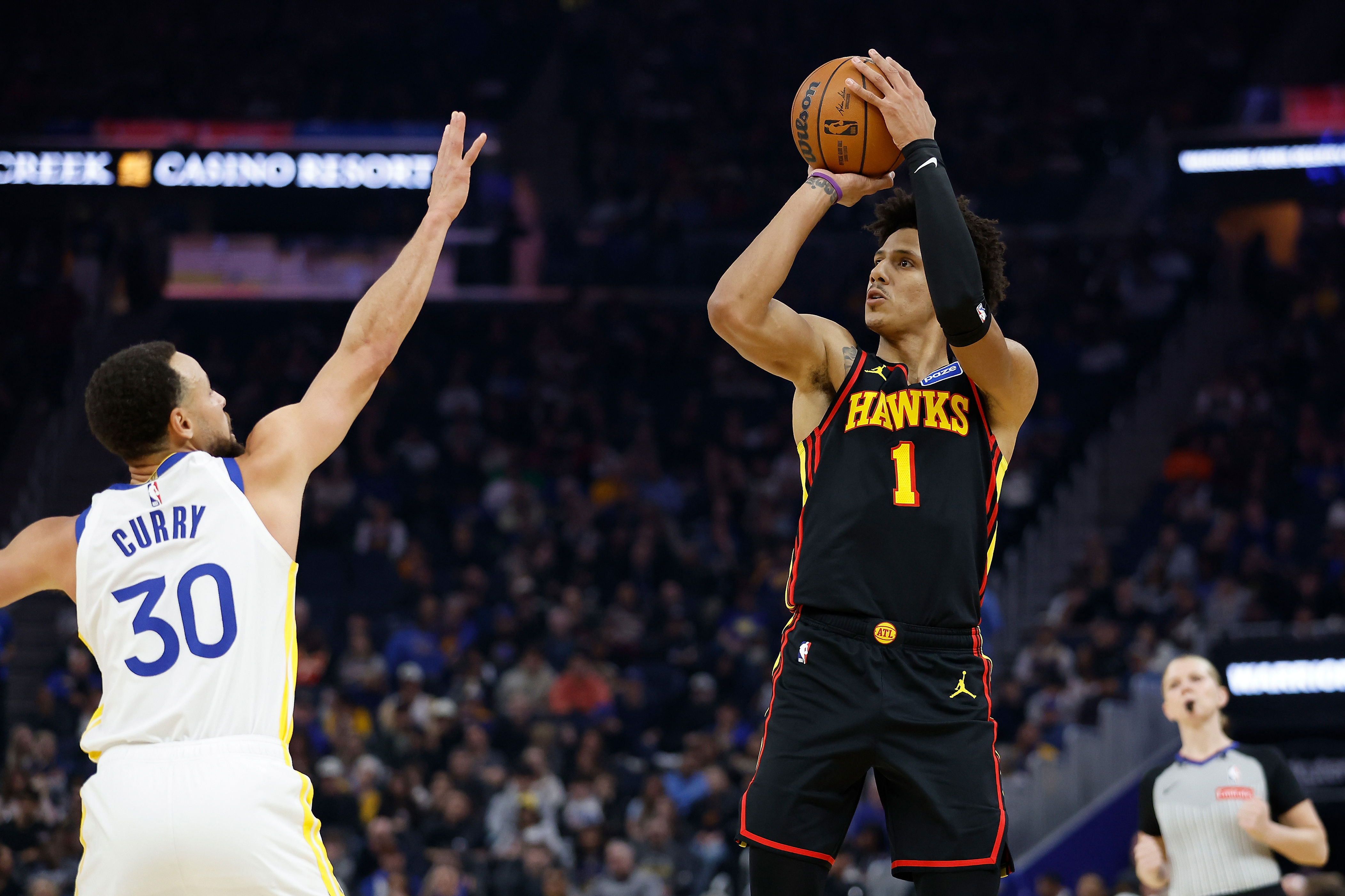 Hawks lose a star to injury report before game vs. Warriors