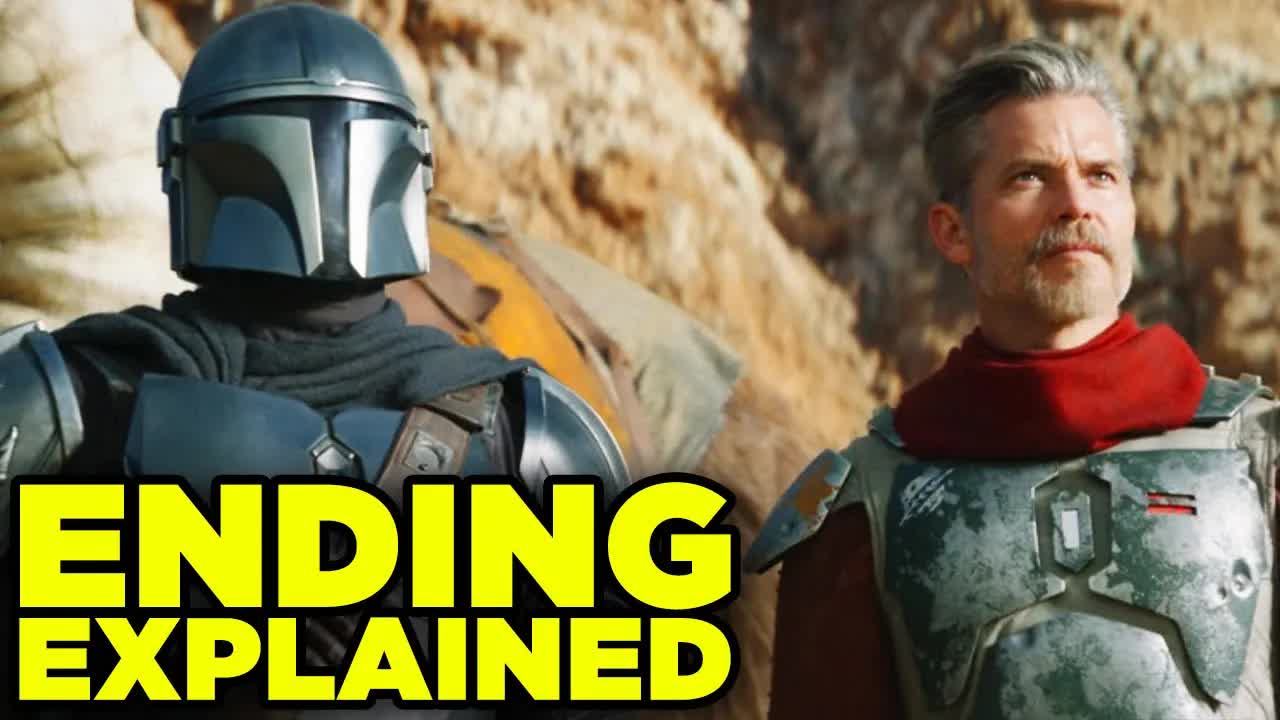 Mandalorian 2x01 reaction & ending explained (chapter 9 "The Marshal ...