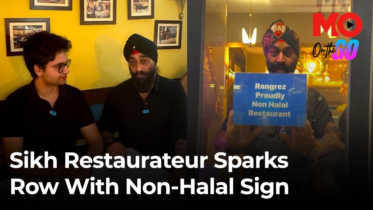 London Sikh restaurateur sparks row with non-halal sign