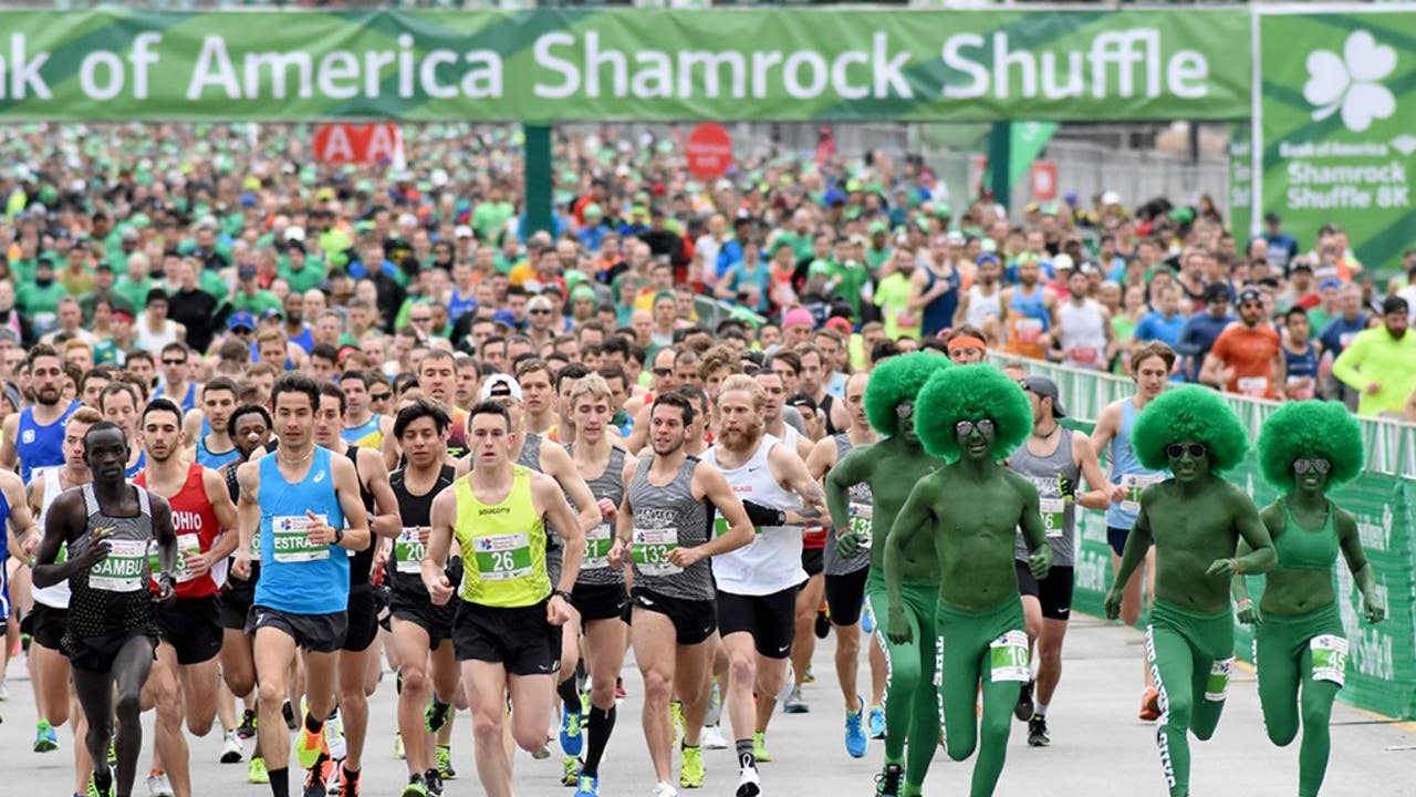 Shamrock Shuffle returns Sunday with races, road closures across Chicago