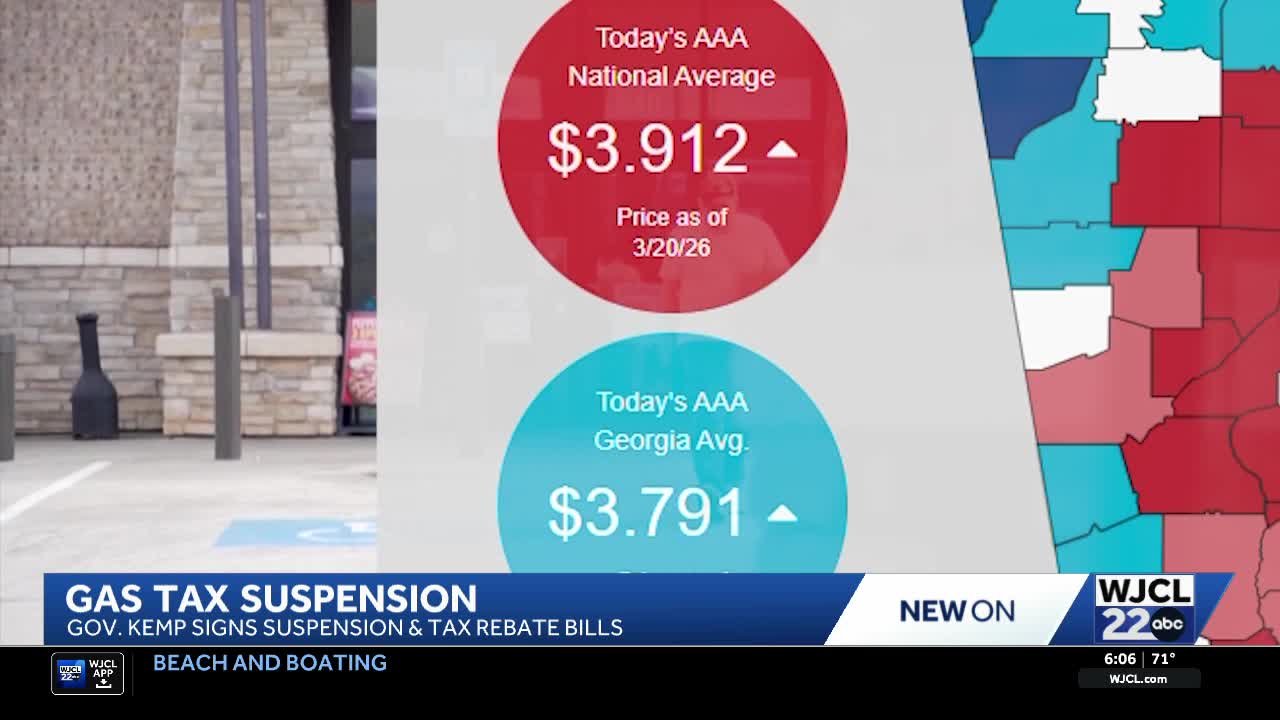Georgia gas tax suspended as prices surge, offering relief at the pump