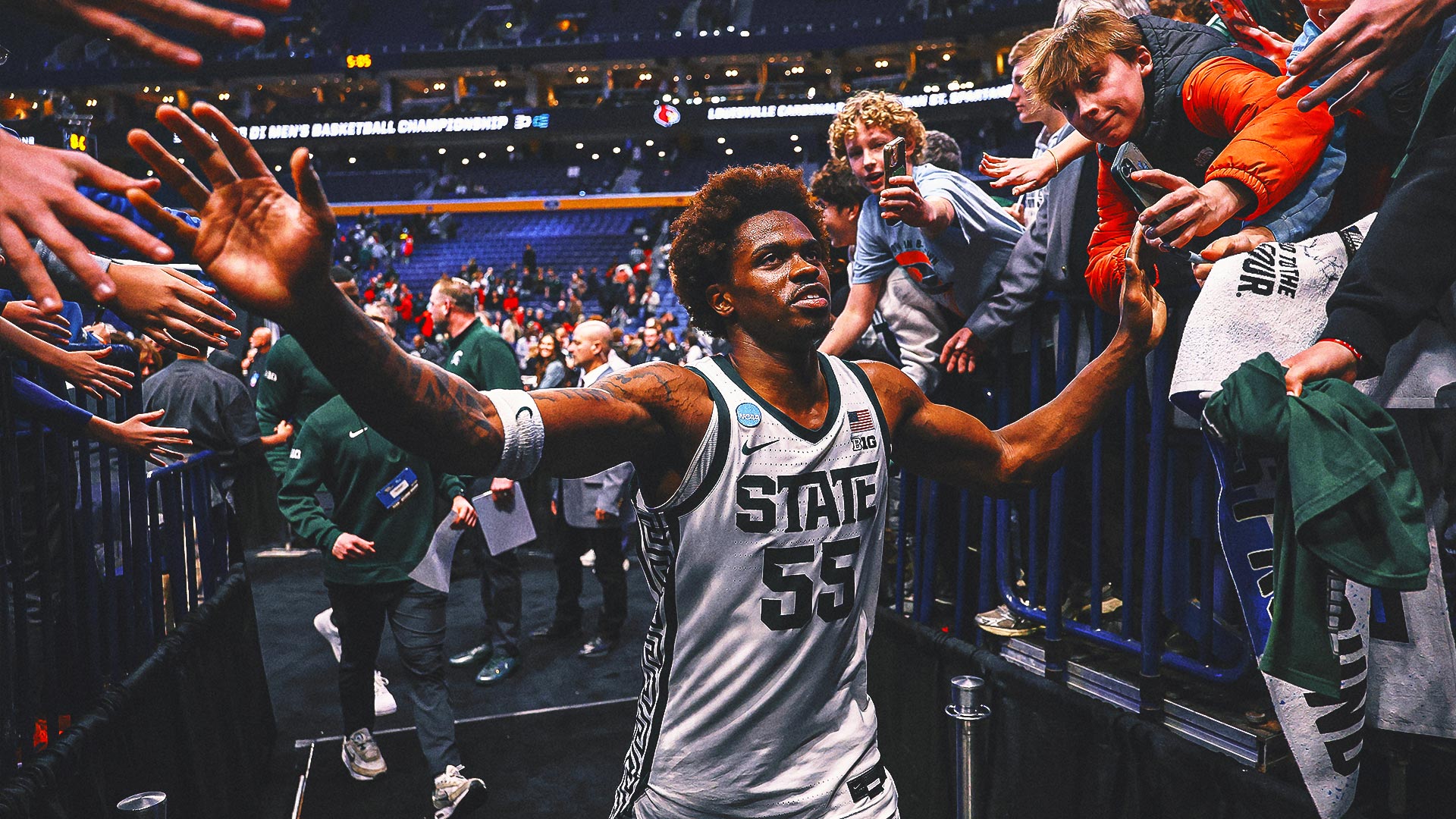Coen Carr, Jeremy Fears Jr. lead Michigan State to 17th Sweet 16 under ...