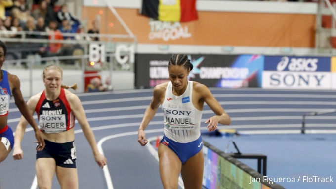 Lurdes Gloria Manuel wins world indoor 400m, Poland nabs silver from heat 1