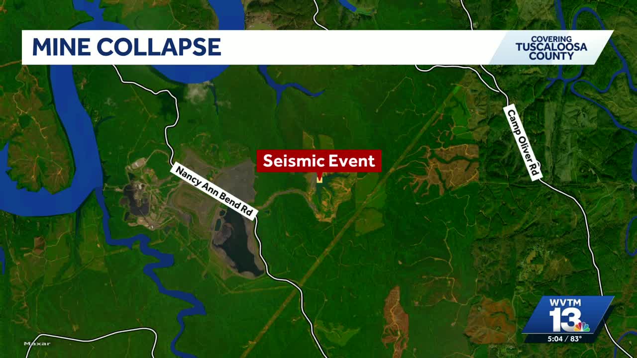 Mine collapse in Tuscaloosa County causes seismic activity similar to ...