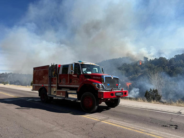 Update: Fire off Highway 115 grows to 4,600 acres, still 0% contained