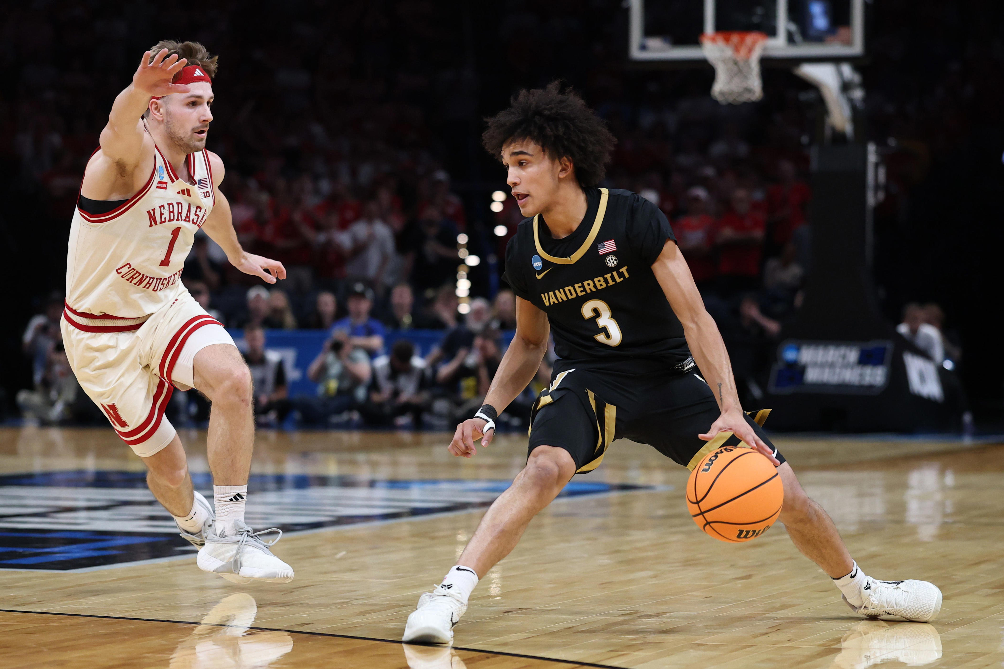 Tyler Tanner, Vanderbilt basketball fall just short vs Nebraska in NCAA ...