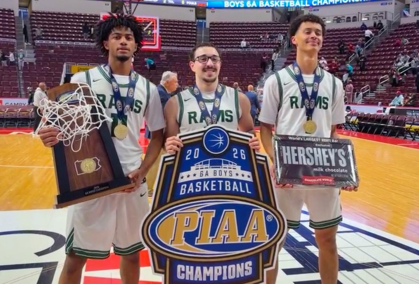 Watch: Central Dauphin celebrates first PIAA boys basketball crown