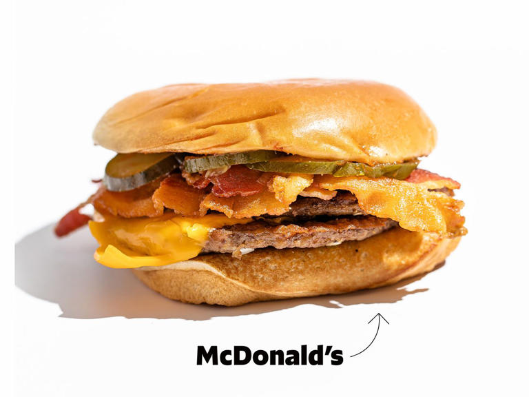 I tried 5 popular fast food bacon cheeseburgers—this is the one I'll ...