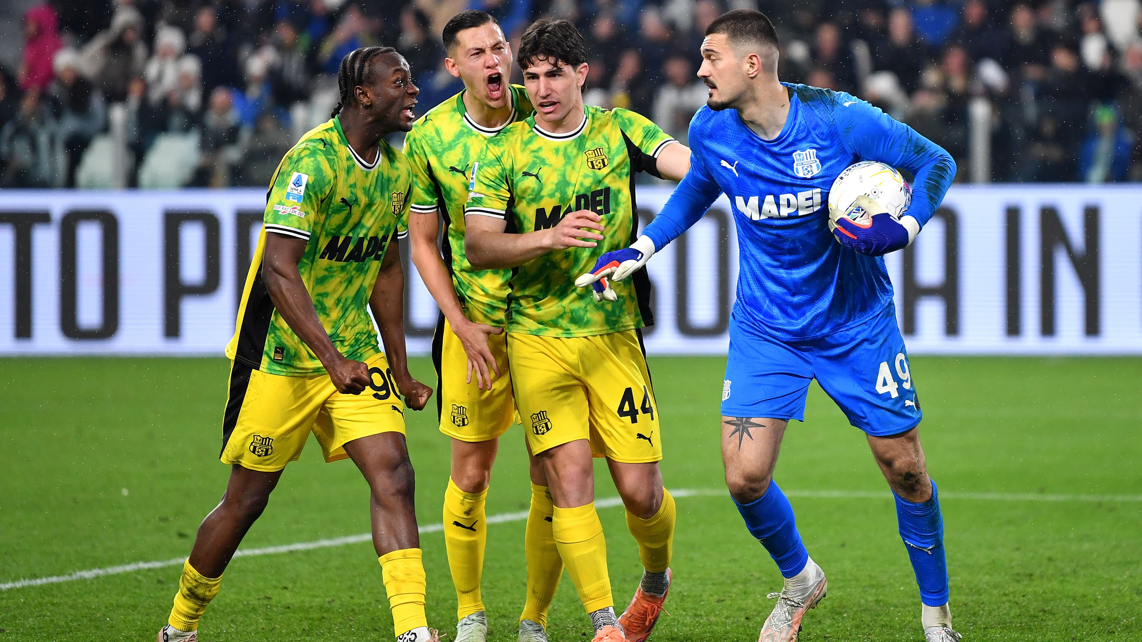 Passo falso della Juve per la corsa Champions: 1-1 col Sassuolo. Il ...