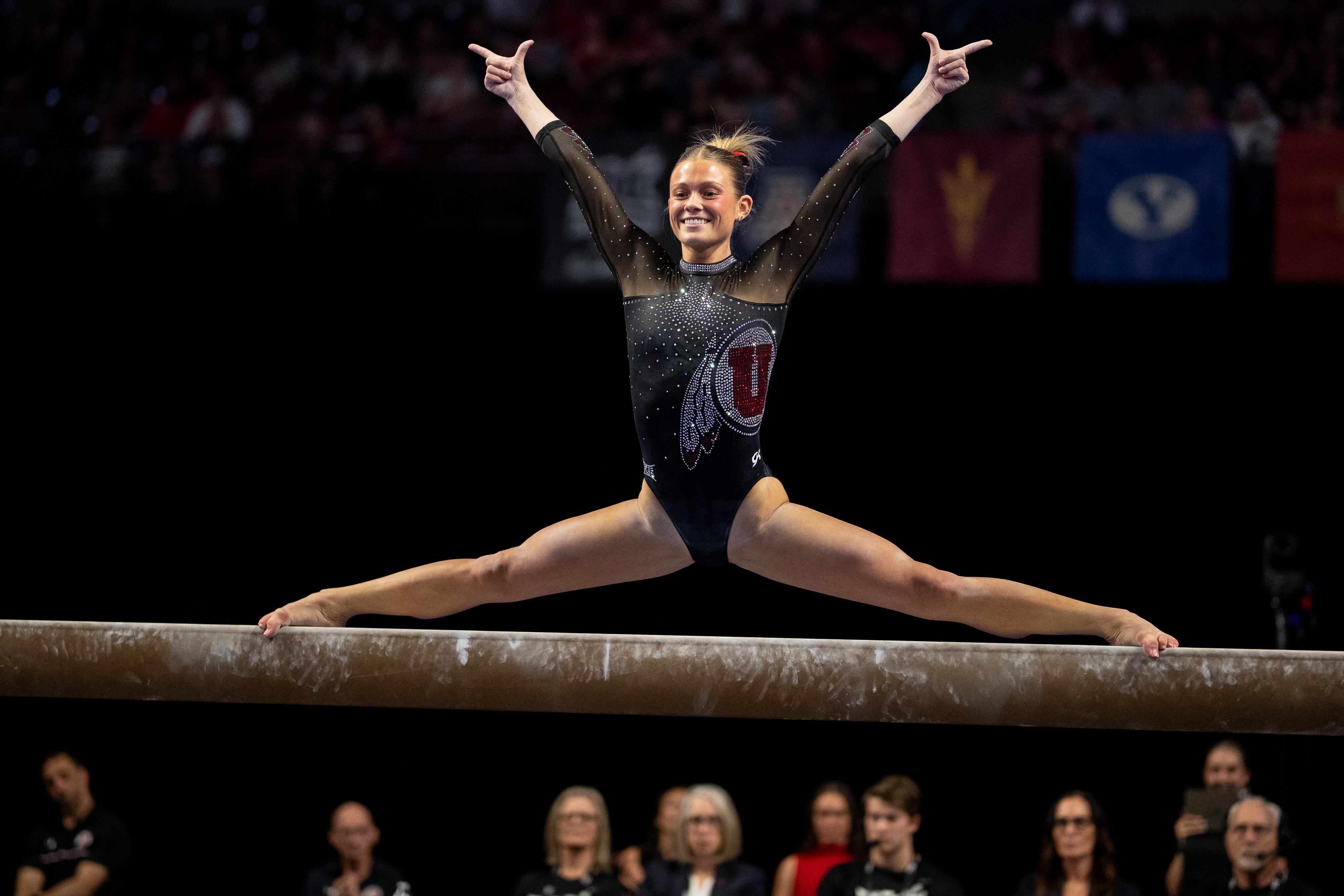 Utah Red Rocks win their second straight Big 12 gymnastics championship