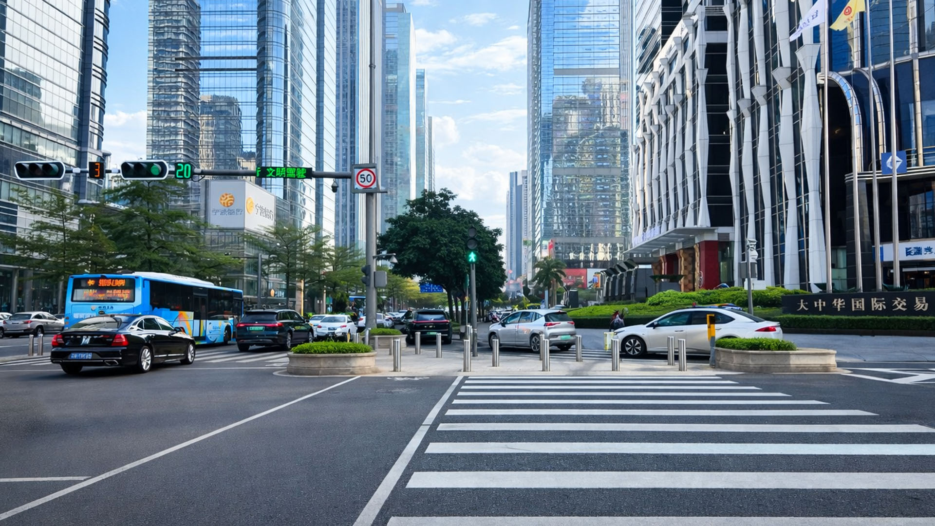 Modern infrastructure supports daily traffic efficiency China