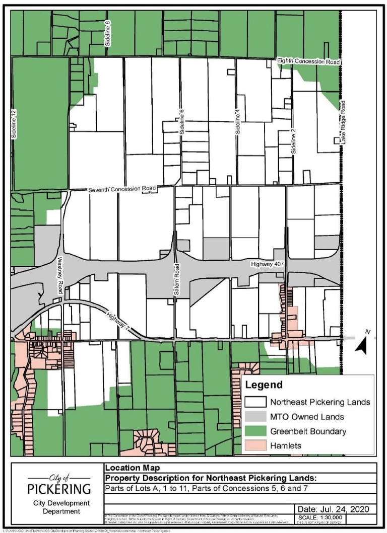 Pickering council approves controversial outline to develop rural lands ...