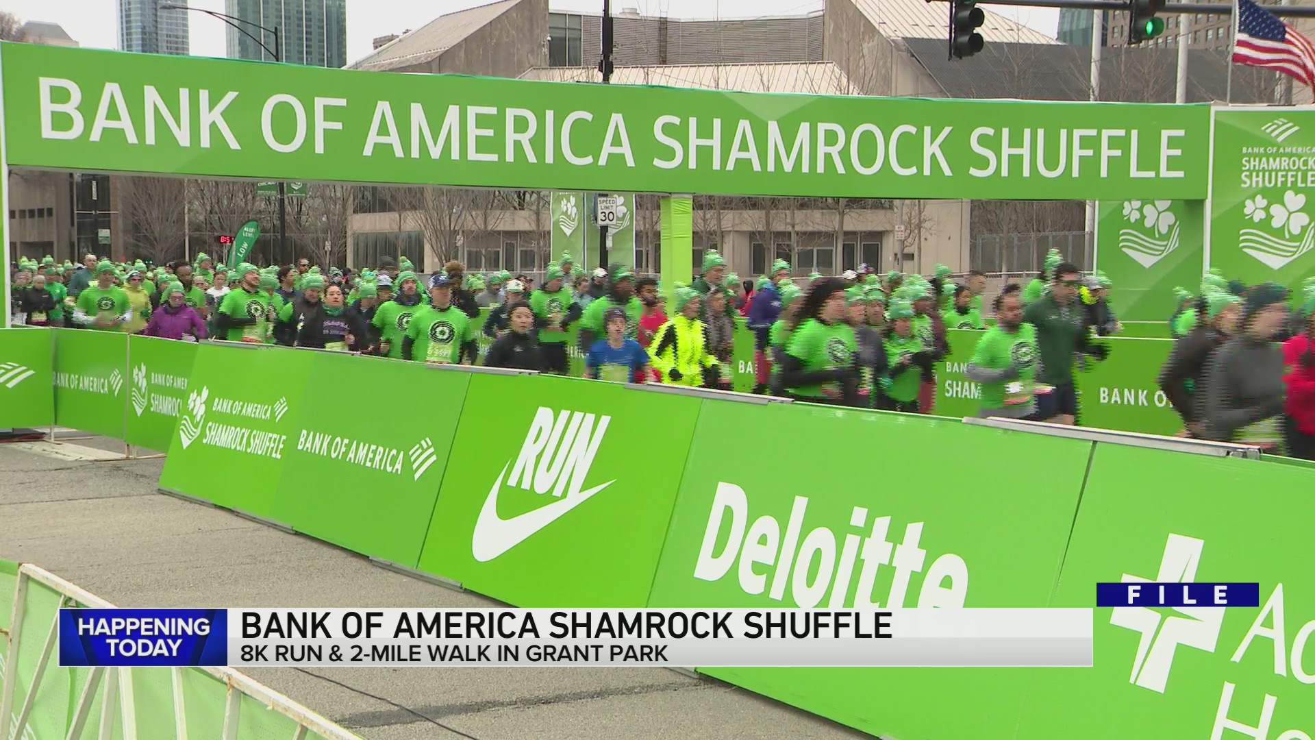 Shamrock Shuffle, annual Chicago St. Patrick's Day tradition, set to ...