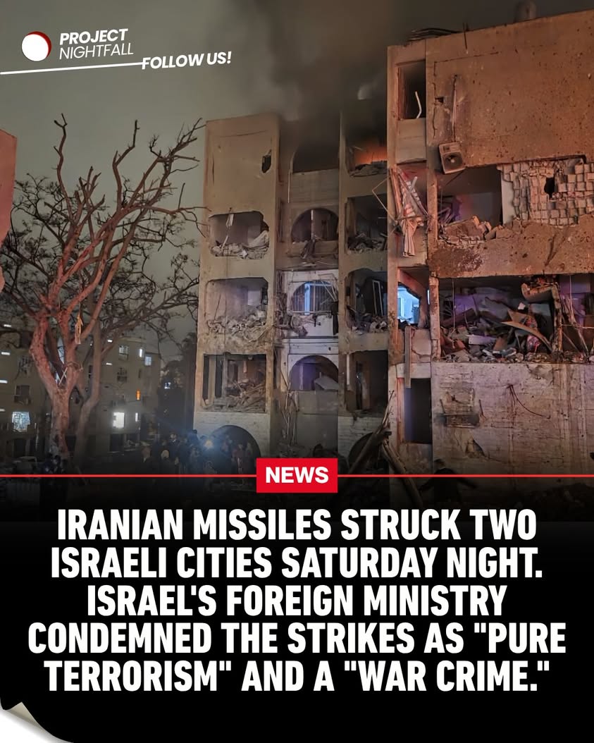 Pure terrorism: Iranian missiles batter Israeli homes, 100+ injured ...