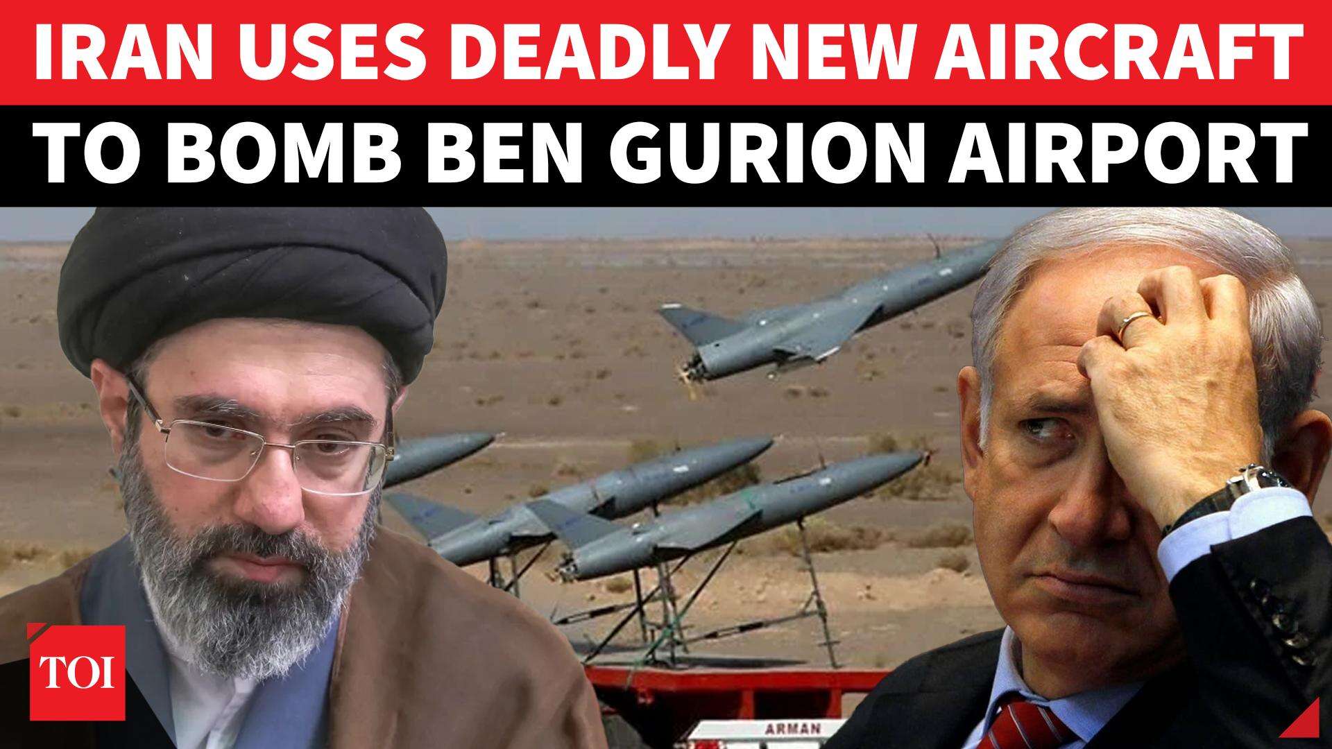 Iran fires advanced Arash-2 drone to strike Ben Gurion Airport; IDF in ...