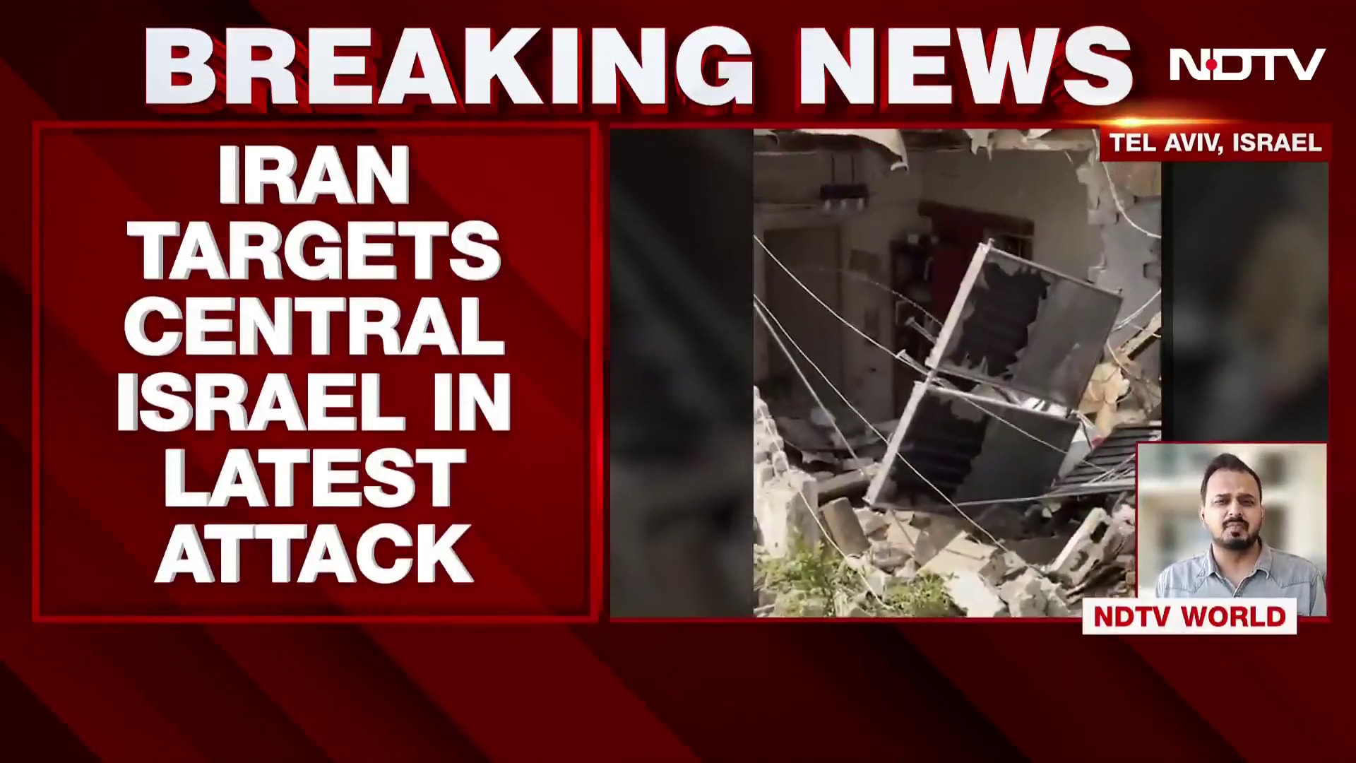 Multiple Iranian Cluster Bombs Impacts Reported Across Tel Aviv ...