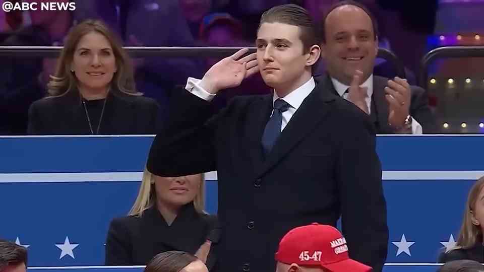Barron Trump spotted with his girlfriend on his $100 million private jet