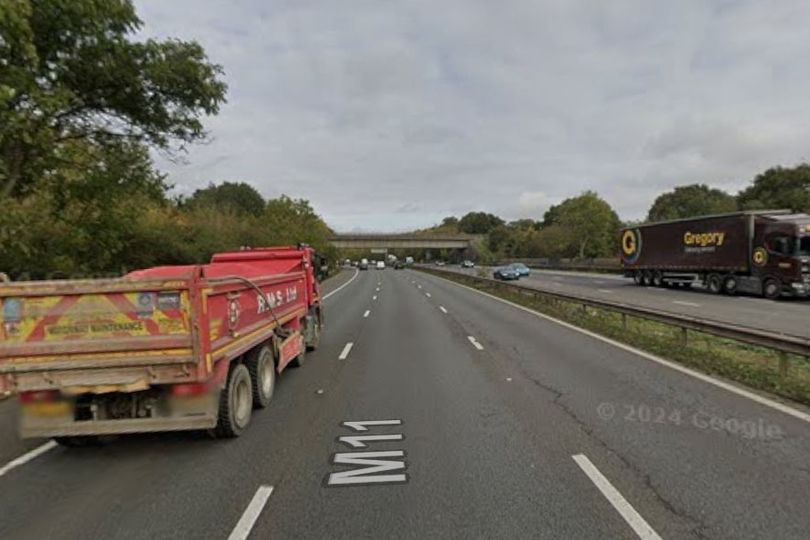 M11 delays after huge multi-vehicle crash near Chigwell
