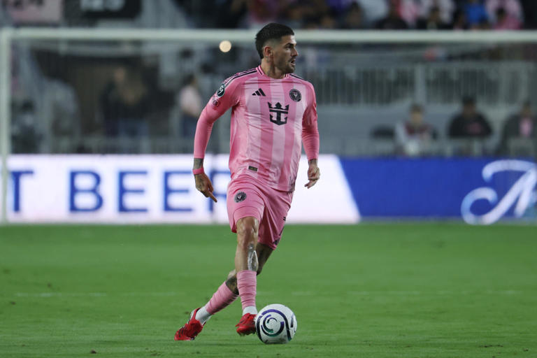 Why is Rodrigo De Paul not playing today for Inter Miami vs. NYCFC?