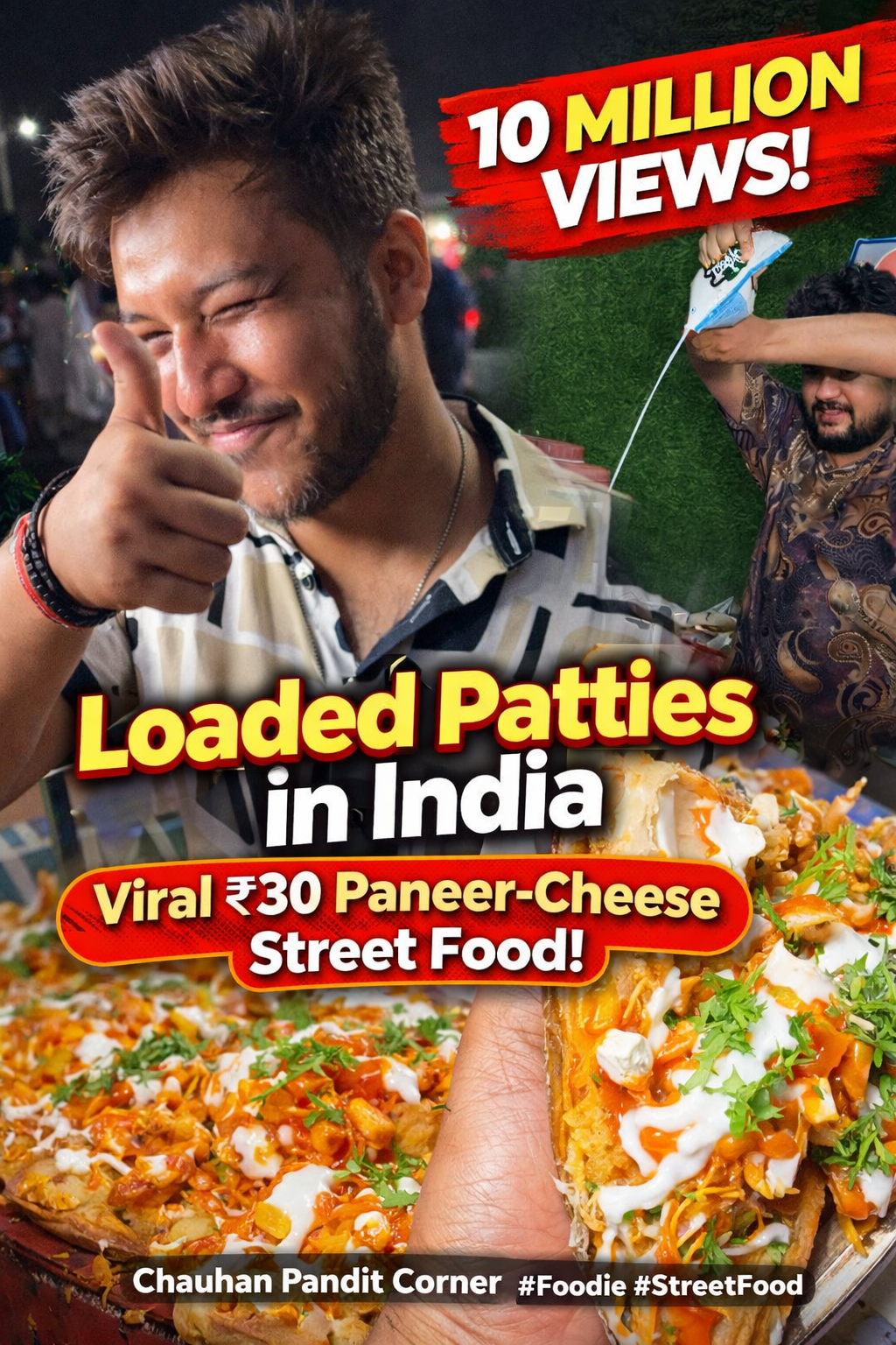 Loaded patties in India Kanpur’s viral ₹30 paneer-cheese street food at ...