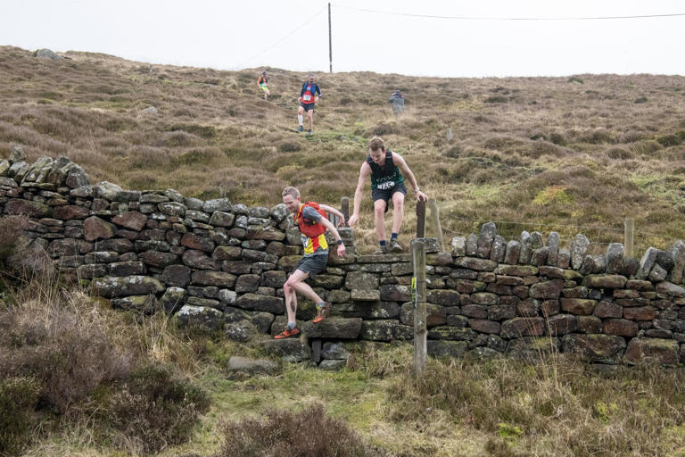 Heptonstall Fell Race: Best pictures as hardy runners take on gruelling ...