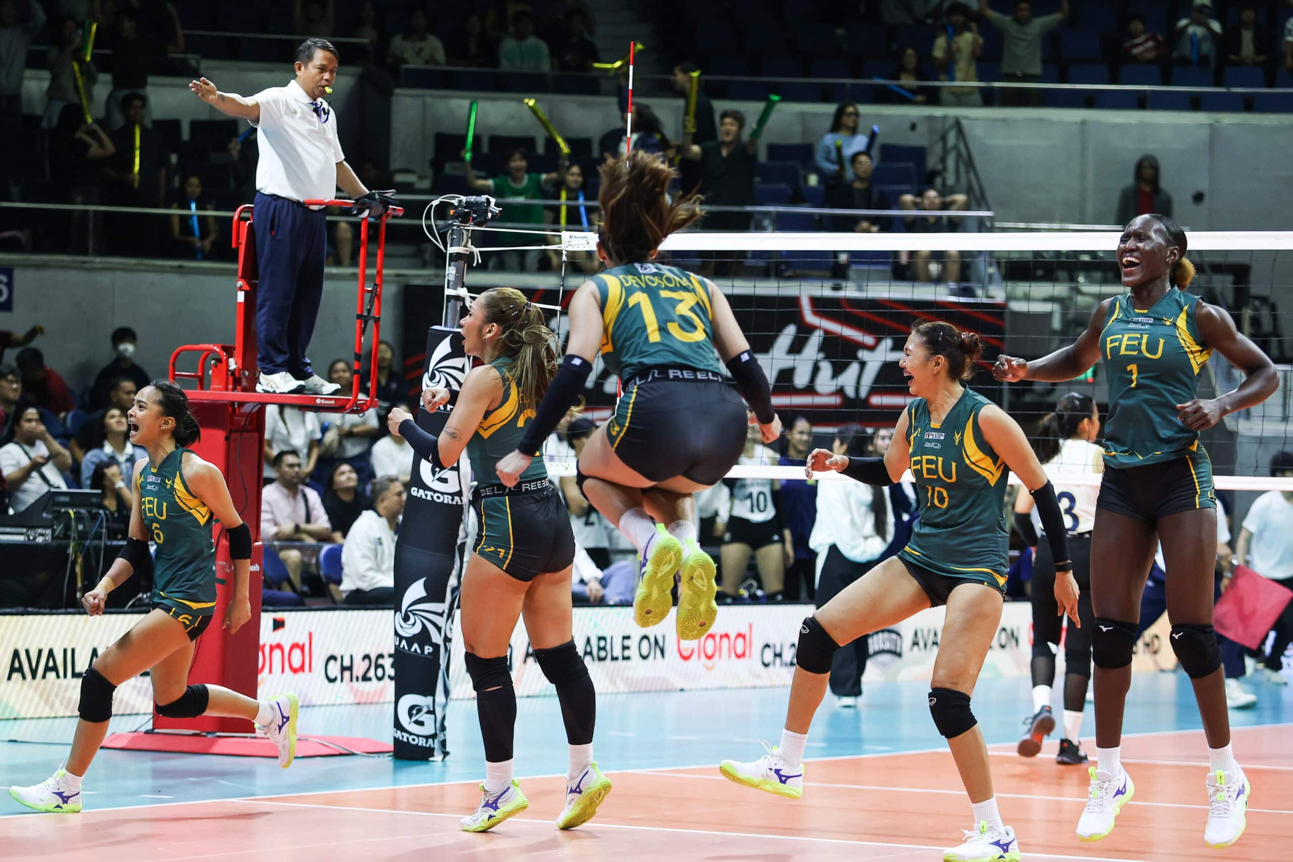 UAAP women’s volleyball: FEU outlasts NU for share of second place