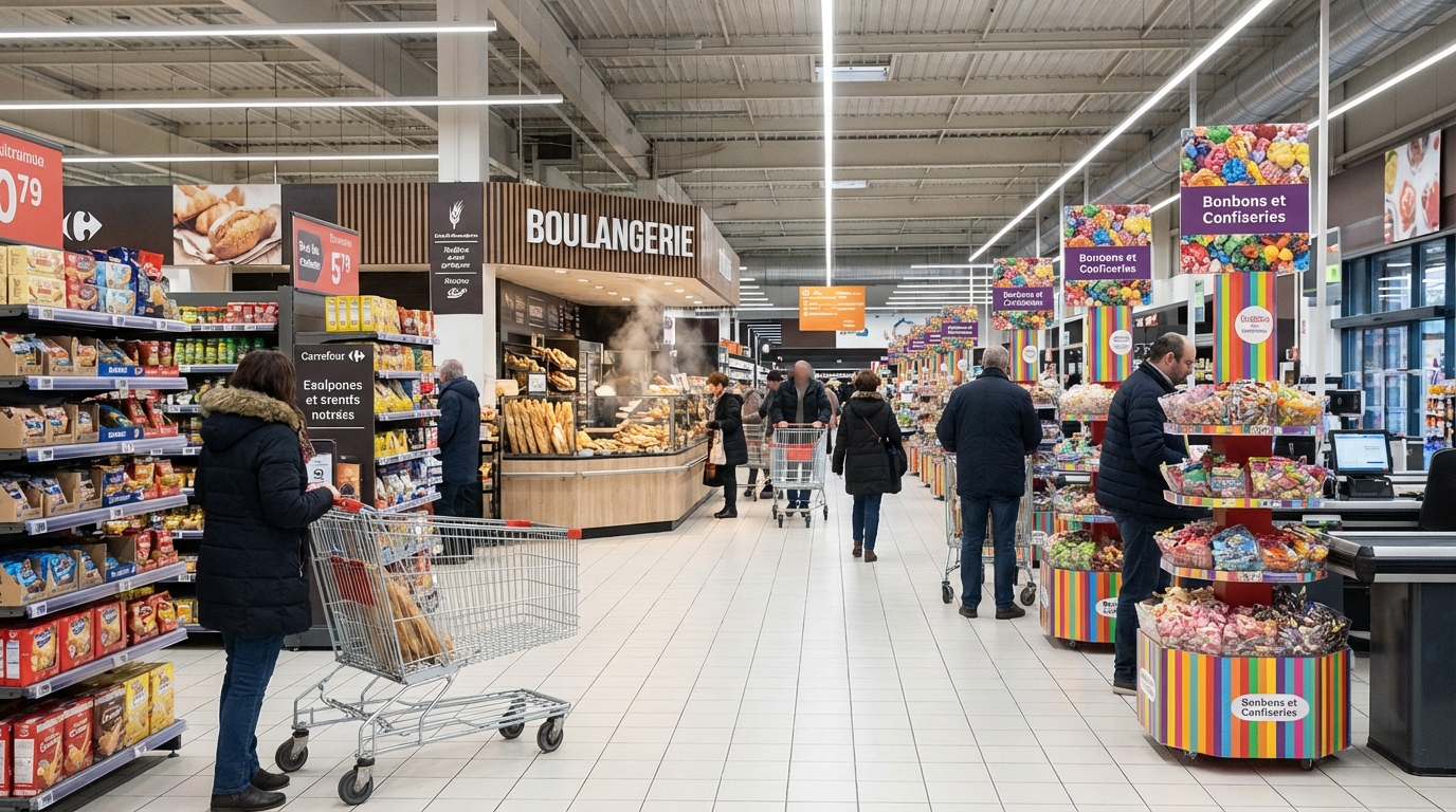 Supermarchés : ces techniques de manipulation qui vous font dépenser ...