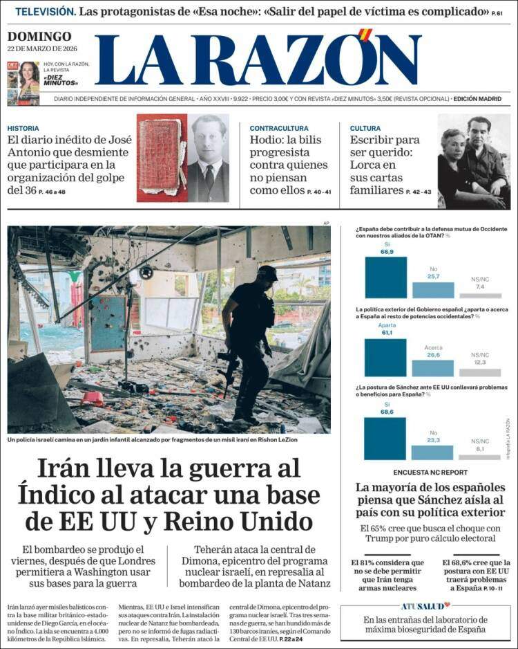 ¿Hacia dónde va la guerra? Hay una portada que lo tiene claro