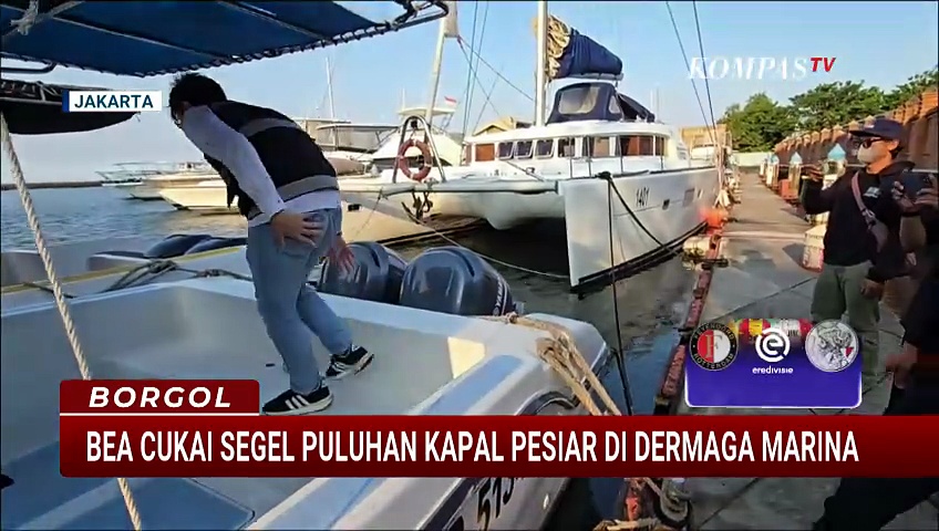 Bea Cukai segel 82 kapal pesiar di dermaga Marina Batavia, ini ...