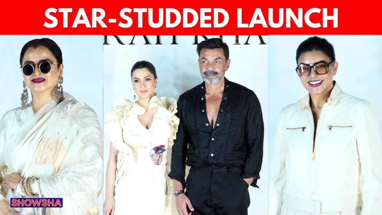 Sushmita Sen, Rekha & other celebs at Farah Khan Ali’s flagship store ...