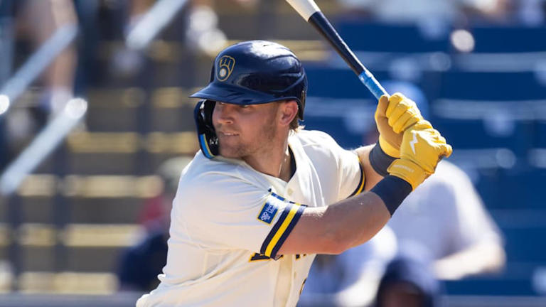 Jake Bauers' head-turning spring training forces Brewers into difficult ...