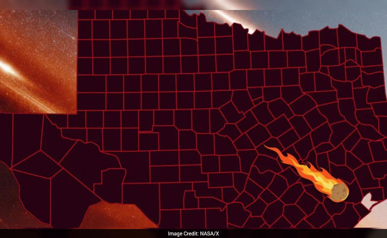 Fireball seen blazing across Texas sky as meteor explodes midair ...