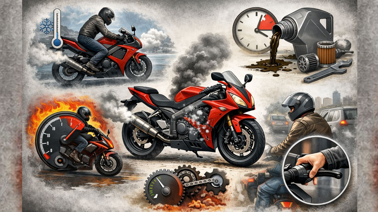 Five mistakes bike owners make that reduce engine life
